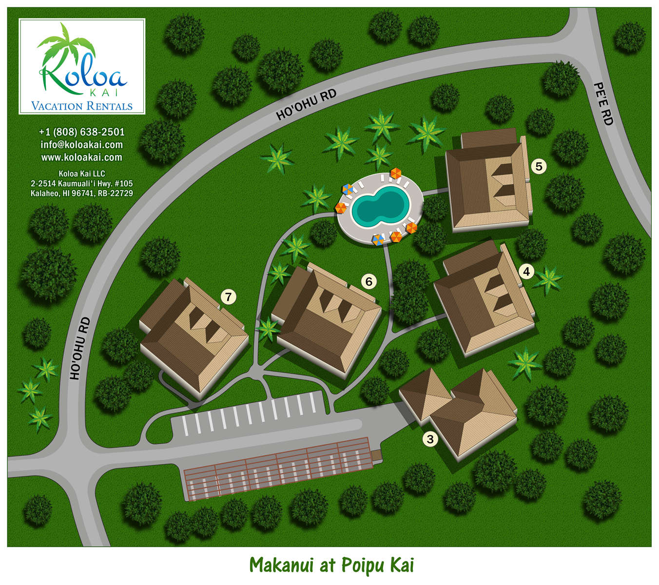 Makanui at Poipu Kai - Koloa Kai Vacation Rentals & Management