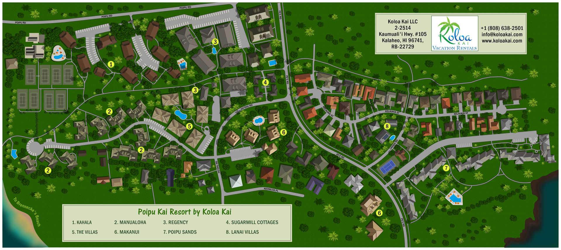 Manualoha at Poipu Kai - Koloa Kai Vacation Rentals & Management