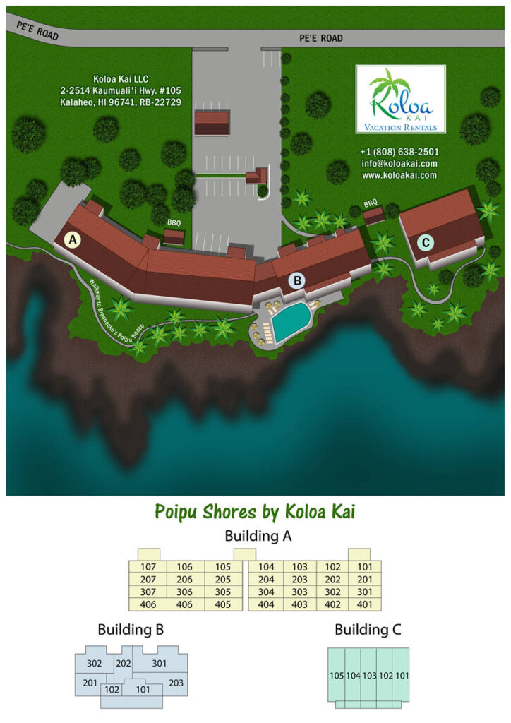 Poipu Shores - Koloa Kai Vacation Rentals & Management