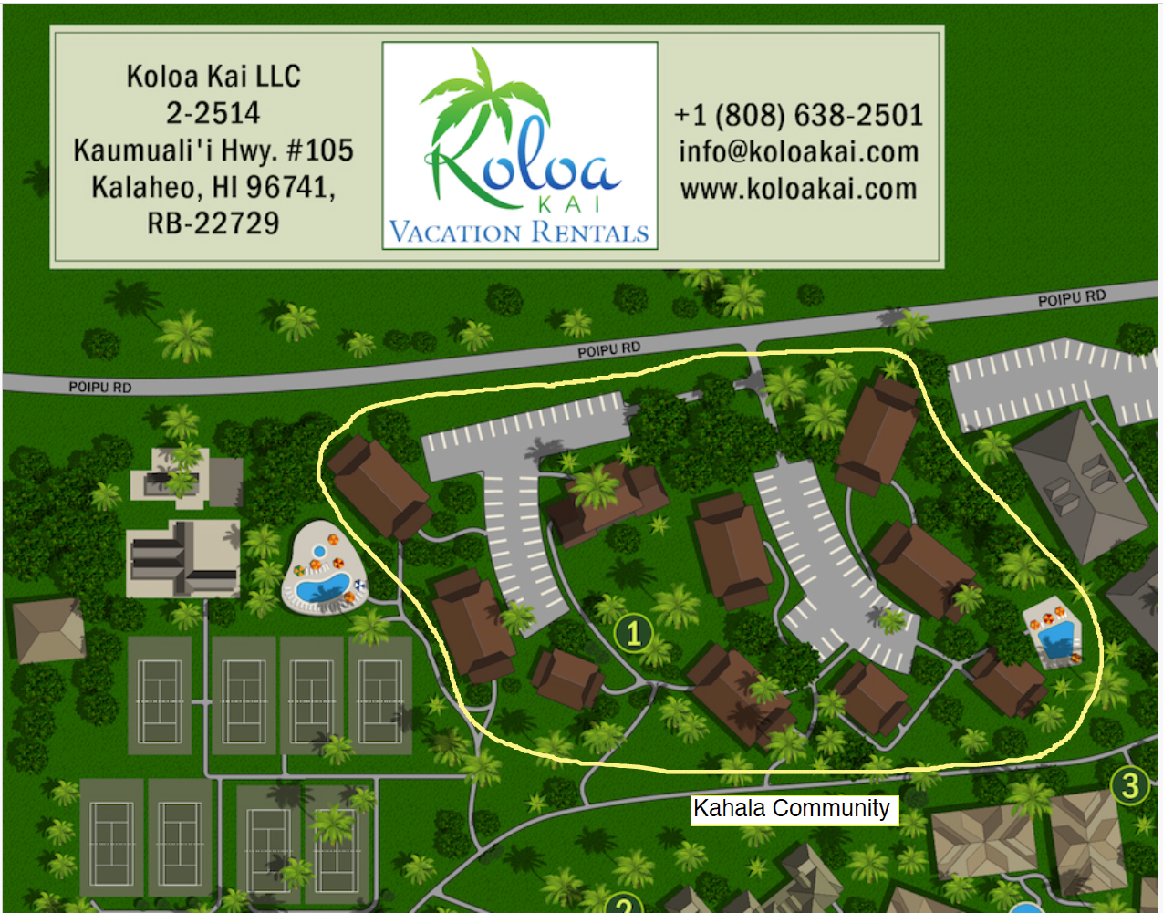 Kahala at Poipu Kai - Koloa Kai Vacation Rentals & Management