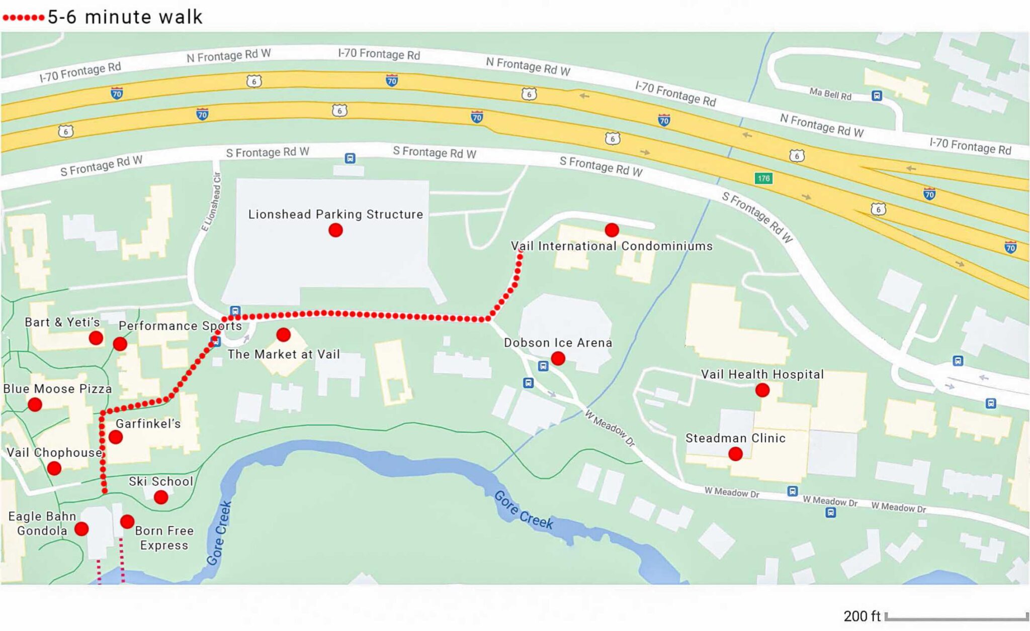 Location | Vail International Condominiums